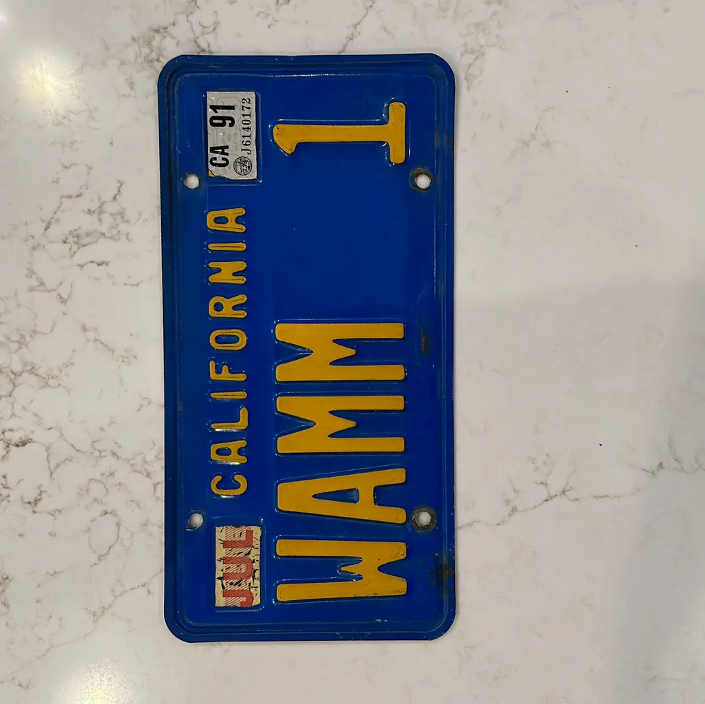 Wilson Audio WAMM license plate | Ghostnote